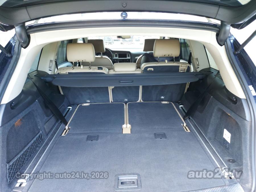 Audi Q7 2015 in Tallinn, with an engine capacity of 3.00 L and mileage of 210 thousand km for 15500 €, photo 26 on AUTOMOTO.COM.LV