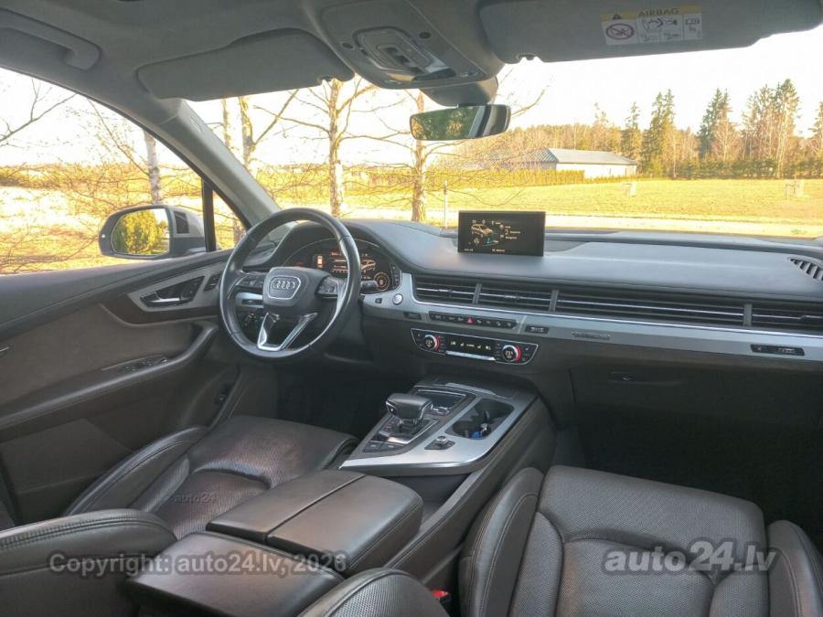 Audi Q7 2016 in Tartu, with an engine capacity of 3.00 L and mileage of 258 thousand km for 23499 €, photo 21 on AUTOMOTO.COM.LV