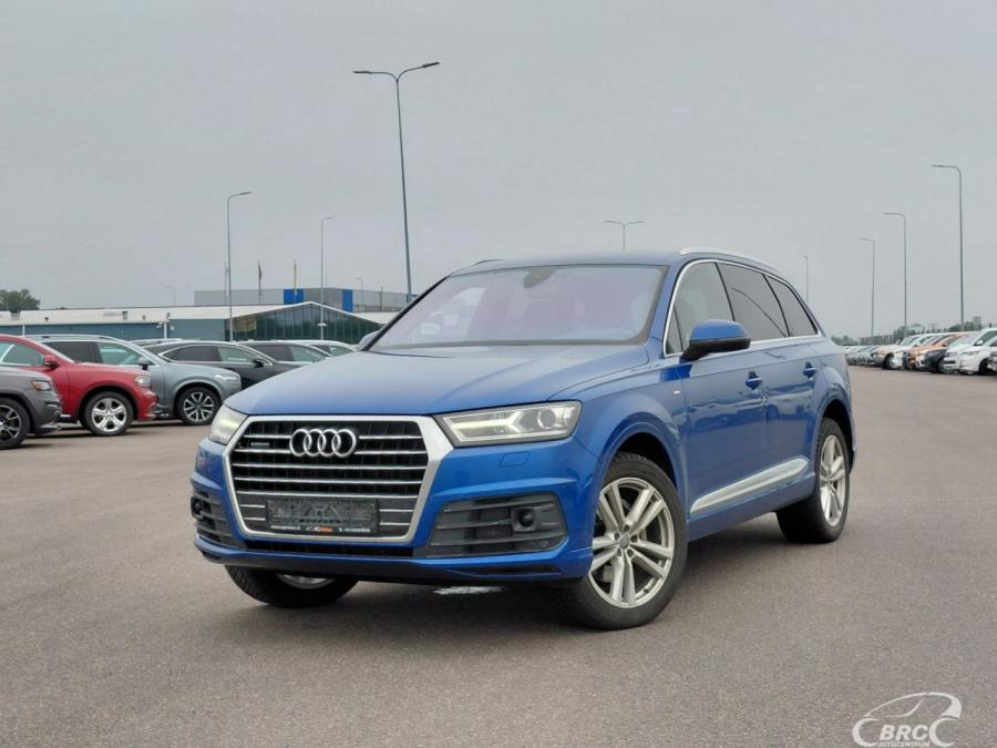 Audi Q7 2016 in Vilnius, with an engine capacity of 2.97 L and mileage of 322 thousand km for 18300 €, photo 1 on AUTOMOTO.COM.LV