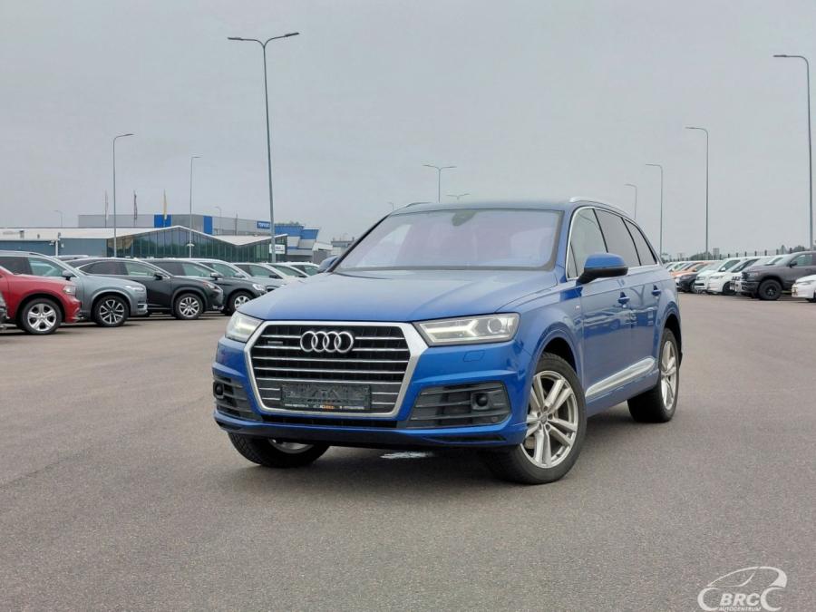 Audi Q7 2016 in Vilnius, with an engine capacity of 2.97 L and mileage of 322 thousand km for 18300 €, photo 3 on AUTOMOTO.COM.LV