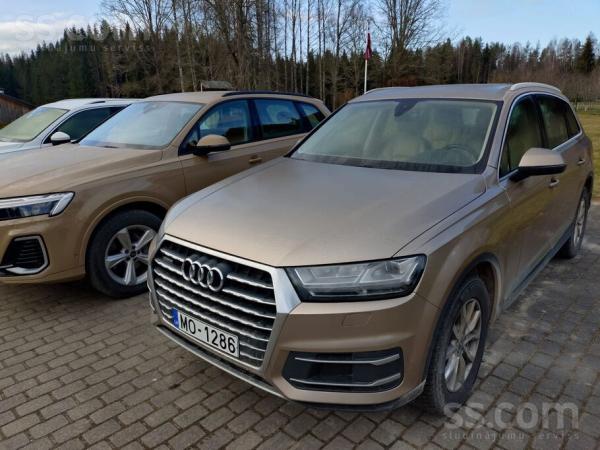 Audi Q7 2017 in Riga, with an engine capacity of 3.00 L and mileage of 372 thousand km for 21511 €, photo 1 on AUTOMOTO.COM.LV