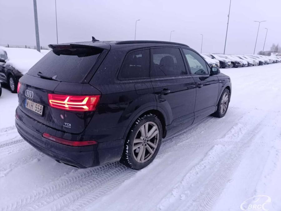 Audi Q7 2018 in Vilnius, with an engine capacity of 2.97 L and mileage of 193 thousand km for 24900 €, photo 5 on AUTOMOTO.COM.LV