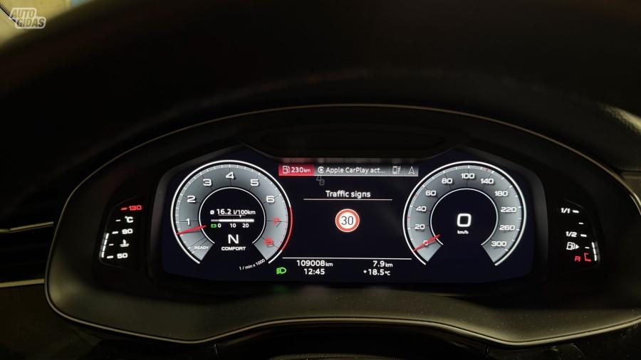 Audi Q7 2023 in Vilnius, with an engine capacity of 3.00 L and mileage of 109 thousand km for 52500 €, photo 21 on AUTOMOTO.COM.LV