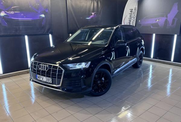 Audi Q7 2023 Viļņa, ar dzinēja tilpumu 3.00 L un nobraukumu 63 tūkst. km par 44000 €, foto  vietnē AUTOMOTO.COM.LV