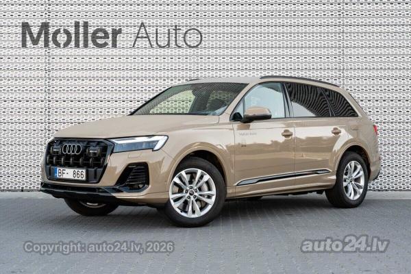Audi Q7 2025 Rīga, ar dzinēja tilpumu 3.00 L un nobraukumu 10 tūkst. km par 67114 €, foto 1 vietnē AUTOMOTO.COM.LV