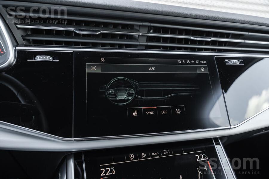 Audi Q7 2025 in Riga, with an engine capacity of 3.00 L and mileage of 26 thousand km for 69900 €, photo 22 on AUTOMOTO.COM.LV