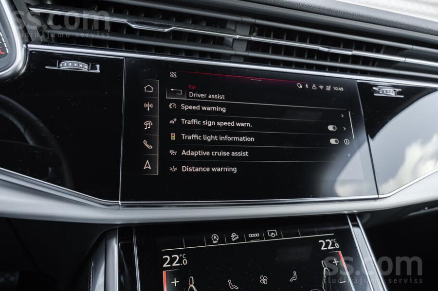 Audi Q7 2025 in Riga, with an engine capacity of 3.00 L and mileage of 26 thousand km for 69900 €, photo 28 on AUTOMOTO.COM.LV