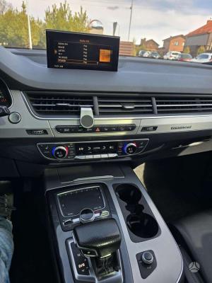 Melns Audi Q7 e-tron 2016 Kauņa, ar dzinēja tilpumu 3.00 L un nobraukumu 246 tūkst. km par 18800 €, foto 22 vietnē AUTOMOTO.COM.LV