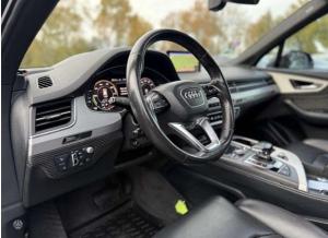 Black Audi Q7 e-tron 2016 in Kaunas, with an engine capacity of 3.00 L and mileage of 295 thousand km for 21900 €, photo 15 on AUTOMOTO.COM.LV
