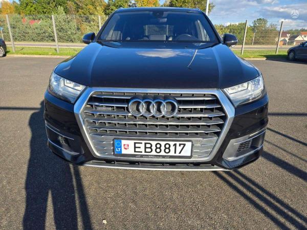 Черный Ауди Q7 e-tron 2016 в Рига, объемом двигателя 2.97 л и пробегом 352 тыс. км за 21000 €, фото 1 на AUTOMOTO.COM.LV