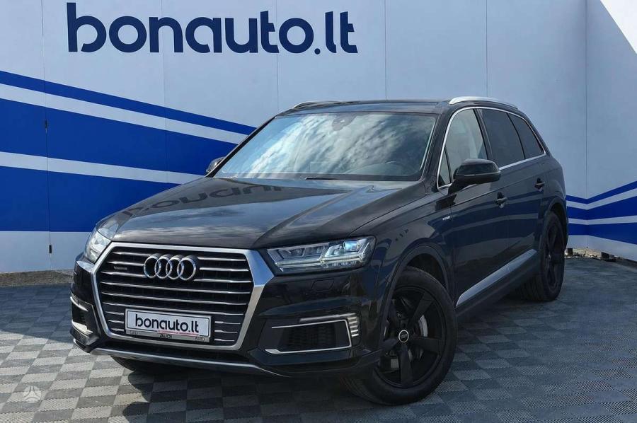 Черный Ауди Q7 e-tron 2016 в Каунас, объемом двигателя 2.97 л и пробегом 279 тыс. км за 22499 €, фото 1 на AUTOMOTO.COM.LV