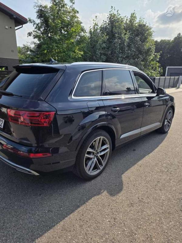 Zils Audi Q7 e-tron 2016 Kauņa, ar dzinēja tilpumu 3.00 L un nobraukumu 301 tūkst. km par 20300 €, foto 4 vietnē AUTOMOTO.COM.LV