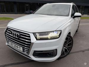 White Audi Q7 e-tron 2016 in Utena, with an engine capacity of 3.00 L and mileage of 147 thousand km for 29900 €, photo 4 on AUTOMOTO.COM.LV