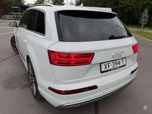 White Audi Q7 e-tron 2016 in Utena, with an engine capacity of 3.00 L and mileage of 147 thousand km for 29900 €, photo 14 on AUTOMOTO.COM.LV