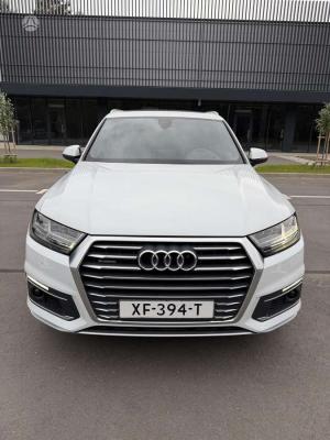 White Audi Q7 e-tron 2016 in Utena, with an engine capacity of 3.00 L and mileage of 147 thousand km for 29900 €, photo 20 on AUTOMOTO.COM.LV