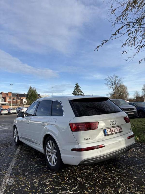 Balts Audi Q7 e-tron 2017 Kauņa, ar dzinēja tilpumu 3.00 L un nobraukumu 155 tūkst. km par 34000 €, foto 3 vietnē AUTOMOTO.COM.LV