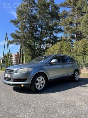 Green Audi Q7 2006 in Ogre, with an engine capacity of 3.00 L and mileage of 313 thousand km for 3990 €, photo 30 on AUTOMOTO.COM.LV