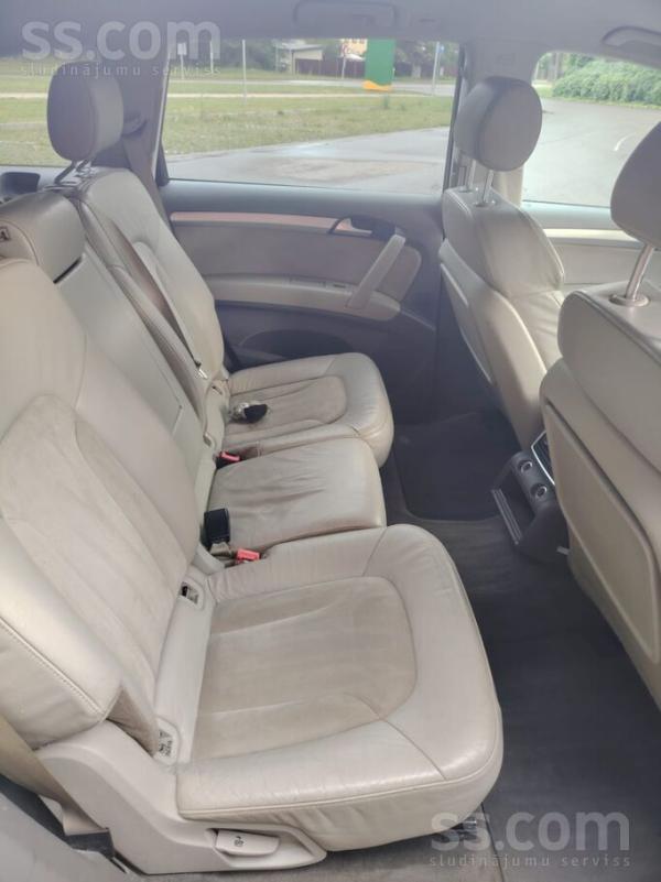 Green Audi Q7 2007 in Jurmala, with an engine capacity of 3.00 L and mileage of 470 thousand km for 5800 €, photo 8 on AUTOMOTO.COM.LV