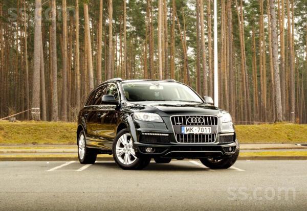 Green Audi Q7 2010 in Riga, with an engine capacity of 4.20 L and mileage of 187 thousand km for 13990 €, photo 2 on AUTOMOTO.COM.LV