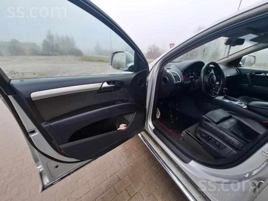 Pelēks Audi Q7 2006 Saldus, ar dzinēja tilpumu 3.00 L un nobraukumu 370 tūkst. km par 4750 €, foto 6 vietnē AUTOMOTO.COM.LV