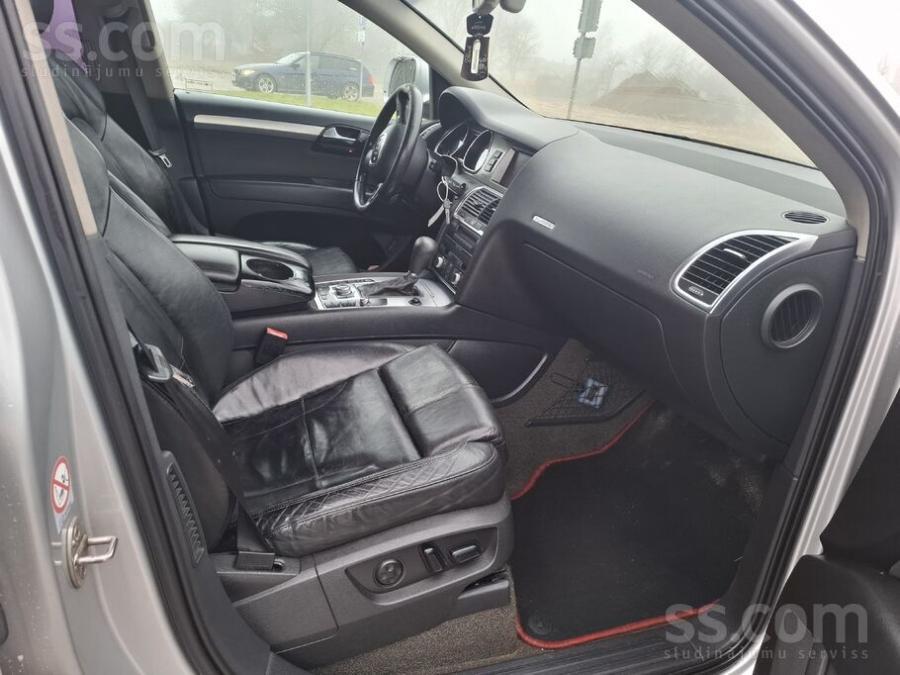 Pelēks Audi Q7 2006 Saldus, ar dzinēja tilpumu 3.00 L un nobraukumu 370 tūkst. km par 4750 €, foto 12 vietnē AUTOMOTO.COM.LV