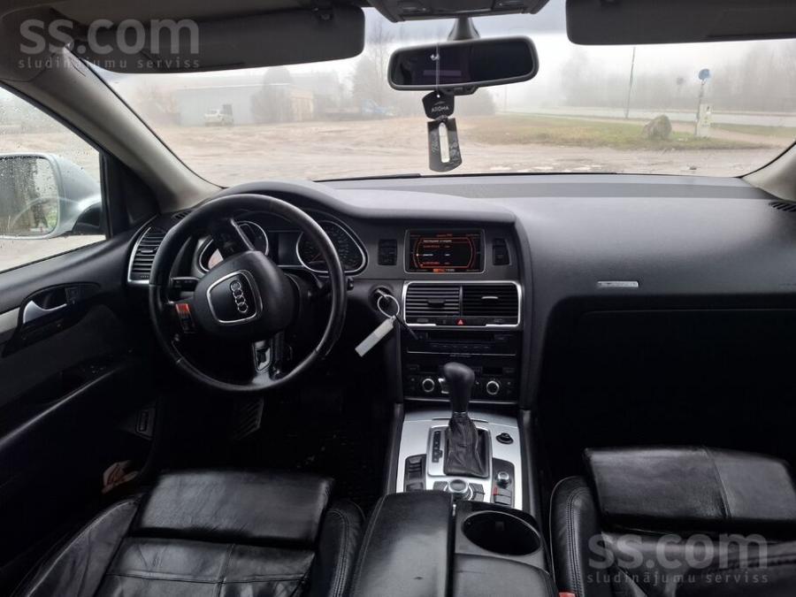 Pelēks Audi Q7 2006 Saldus, ar dzinēja tilpumu 3.00 L un nobraukumu 370 tūkst. km par 4750 €, foto 17 vietnē AUTOMOTO.COM.LV