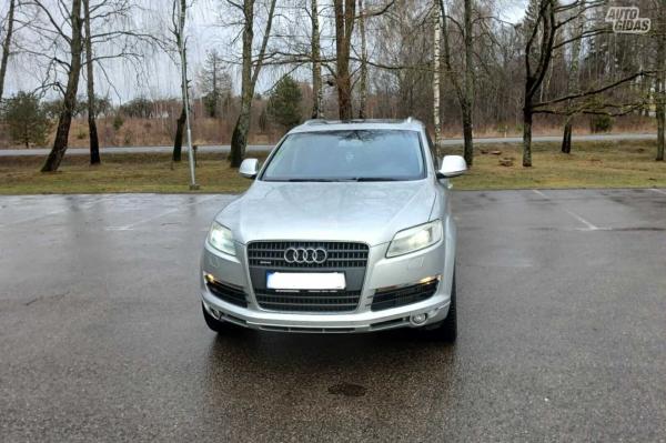 Pelēks Audi Q7 2006 Viļņa, ar dzinēja tilpumu 3.00 L un nobraukumu 347 tūkst. km par 5500 €, foto 2 vietnē AUTOMOTO.COM.LV