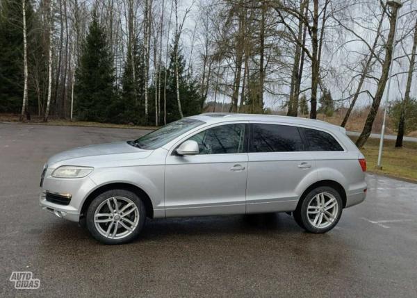 Pelēks Audi Q7 2006 Viļņa, ar dzinēja tilpumu 3.00 L un nobraukumu 347 tūkst. km par 5500 €, foto 3 vietnē AUTOMOTO.COM.LV
