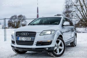 Grey Audi Q7 2006 in Riga, with an engine capacity of 3.00 L and mileage of 390 thousand km for 6790 €, photo  on AUTOMOTO.COM.LV