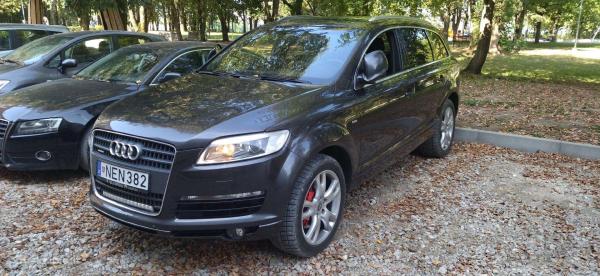 Pelēks Audi Q7 2006 Klaipėda, ar dzinēja tilpumu 3.00 L un nobraukumu 337 tūkst. km par 8700 €, foto 10 vietnē AUTOMOTO.COM.LV