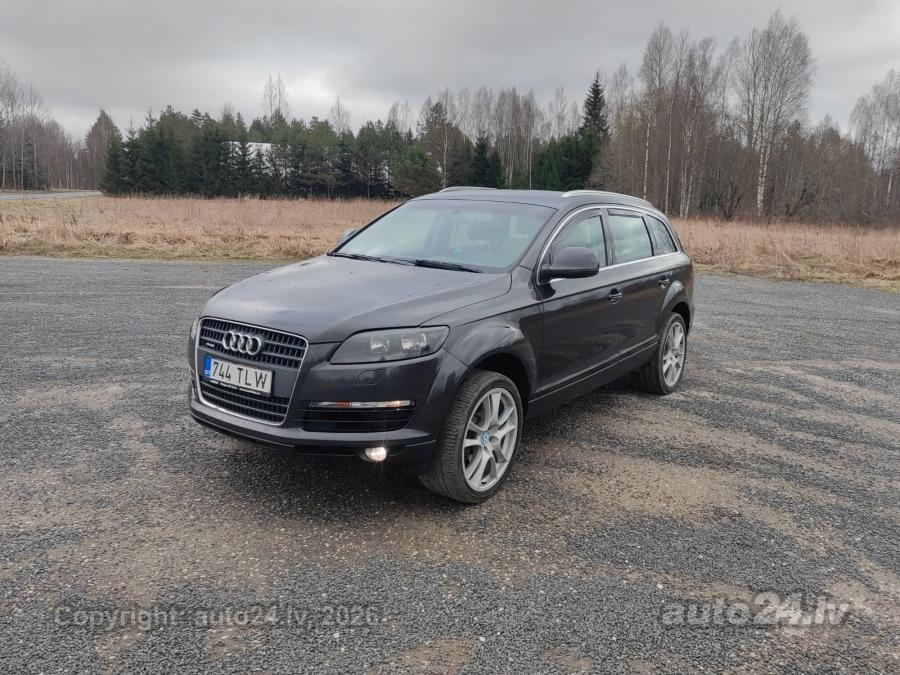 Grey Audi Q7 2006 in Jogeva, with an engine capacity of 3.00 L and mileage of 308 thousand km for 3999 €, photo 3 on AUTOMOTO.COM.LV