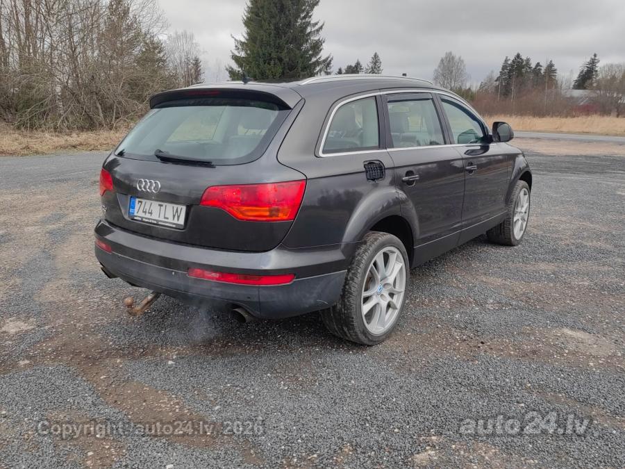 Grey Audi Q7 2006 in Jogeva, with an engine capacity of 3.00 L and mileage of 308 thousand km for 3999 €, photo 4 on AUTOMOTO.COM.LV