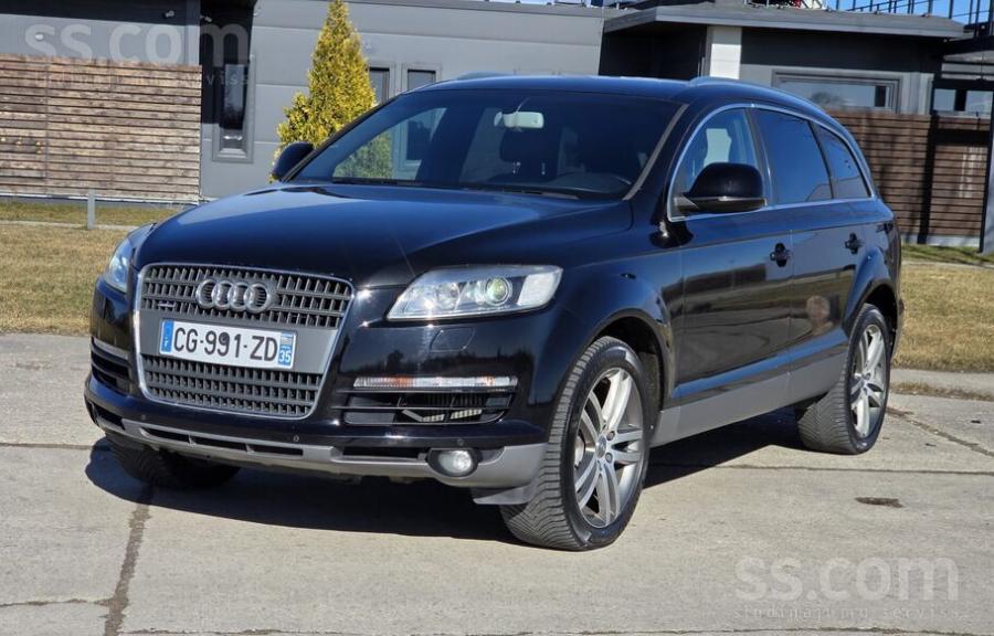 Pelēks Audi Q7 2006 Rīga, ar dzinēja tilpumu 3.00 L un nobraukumu 226 tūkst. km par 6990 €, foto 7 vietnē AUTOMOTO.COM.LV