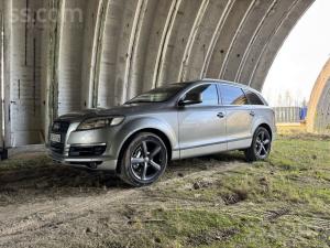 Grey Audi Q7 2006 in Riga, with an engine capacity of 3.00 L and mileage of 322 thousand km for 5500 €, photo 5 on AUTOMOTO.COM.LV
