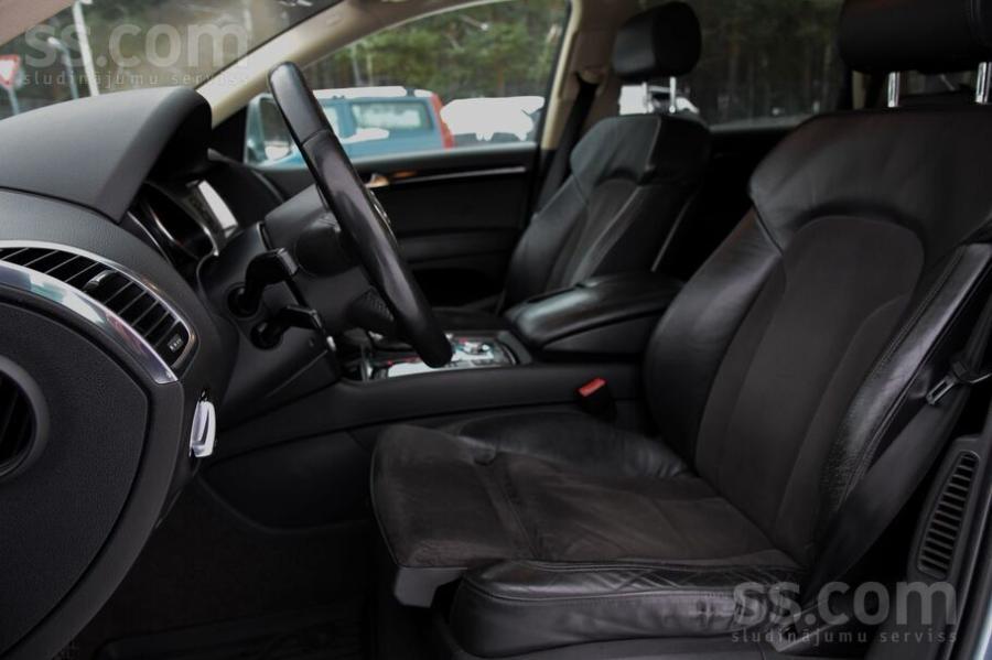Grey Audi Q7 2006 in Riga, with an engine capacity of 3.00 L and mileage of 322 thousand km for 5500 €, photo 13 on AUTOMOTO.COM.LV
