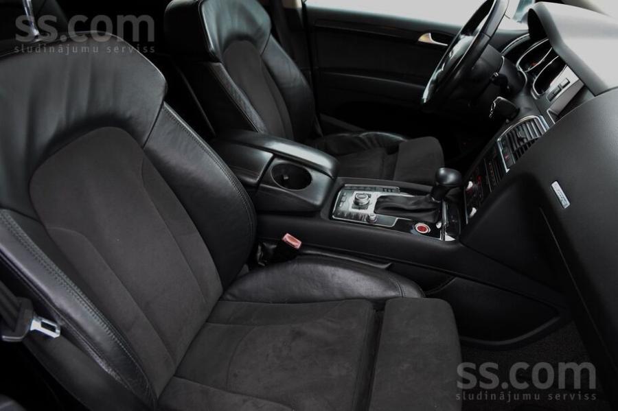 Grey Audi Q7 2006 in Riga, with an engine capacity of 3.00 L and mileage of 322 thousand km for 5500 €, photo 14 on AUTOMOTO.COM.LV