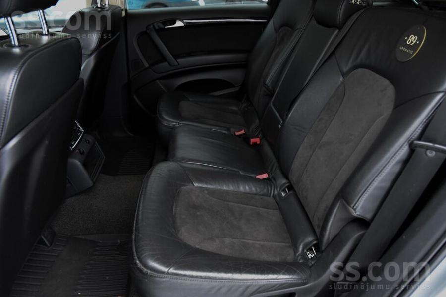 Grey Audi Q7 2006 in Riga, with an engine capacity of 3.00 L and mileage of 322 thousand km for 5500 €, photo 19 on AUTOMOTO.COM.LV