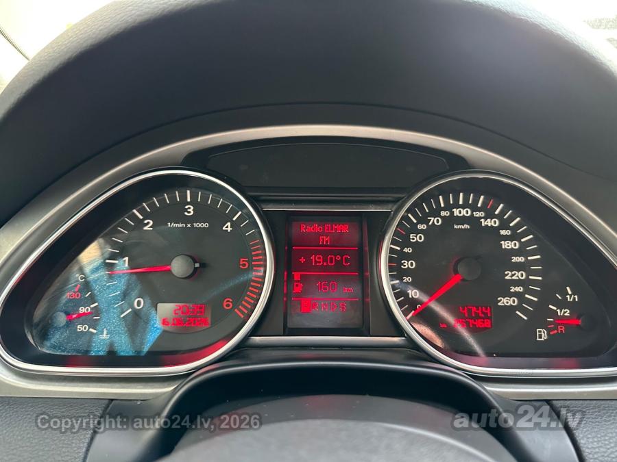 Pelēks Audi Q7 2006 Tartu, ar dzinēja tilpumu 3.00 L un nobraukumu 257 tūkst. km par 5499 €, foto 11 vietnē AUTOMOTO.COM.LV