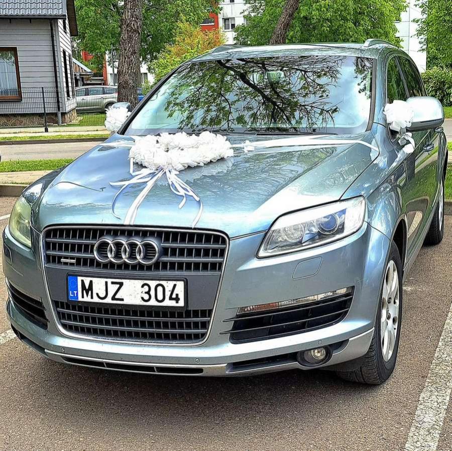 Grey Audi Q7 2006 in Jonava, with an engine capacity of 4.16 L and mileage of 186 thousand km for 5990 €, photo 1 on AUTOMOTO.COM.LV