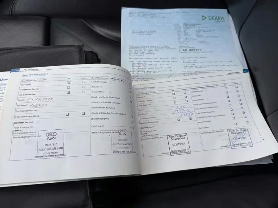 Grey Audi Q7 2006 in Riga, with an engine capacity of 3.00 L and mileage of 356 thousand km for 7490 €, photo 39 on AUTOMOTO.COM.LV