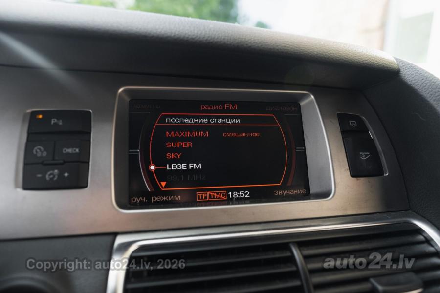 Grey Audi Q7 2006 in Tallinn, with an engine capacity of 3.00 L and mileage of 321 thousand km for 4500 €, photo 21 on AUTOMOTO.COM.LV
