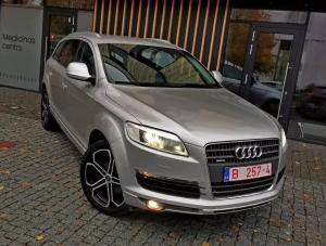 Grey Audi Q7 2006 in Riga, with an engine capacity of 3.00 L and mileage of 278 thousand km for 8390 €, photo 14 on AUTOMOTO.COM.LV