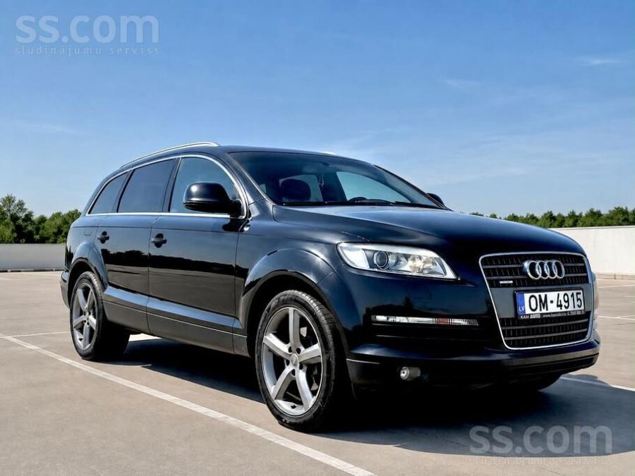 Pelēks Audi Q7 2006 Ogre, ar dzinēja tilpumu 3.00 L un nobraukumu 308 tūkst. km par 5700 €, foto 5 vietnē AUTOMOTO.COM.LV
