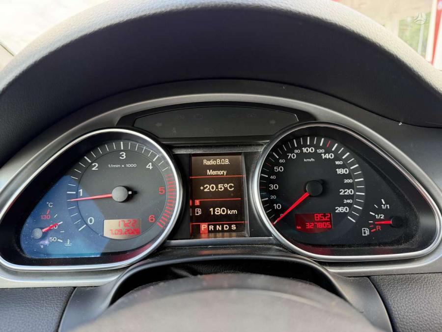 Серый Ауди Ку 7 2006 в Каунас, объемом двигателя 2.97 л и пробегом 320 тыс. км за 5450 €, фото 21 на AUTOMOTO.COM.LV