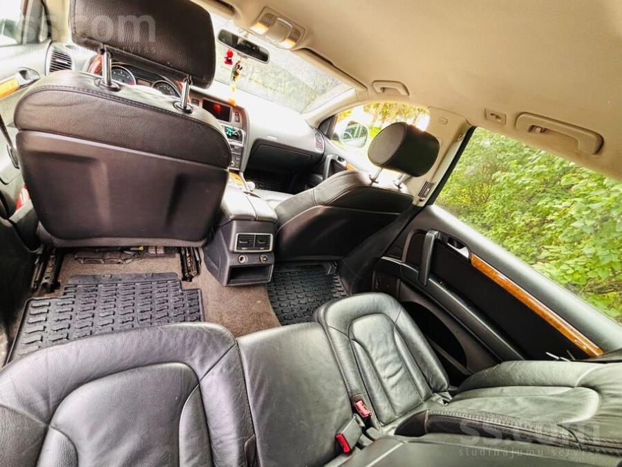 Pelēks Audi Q7 2006 Saldus, ar dzinēja tilpumu 3.00 L un nobraukumu 436 tūkst. km par 4000 €, foto 11 vietnē AUTOMOTO.COM.LV