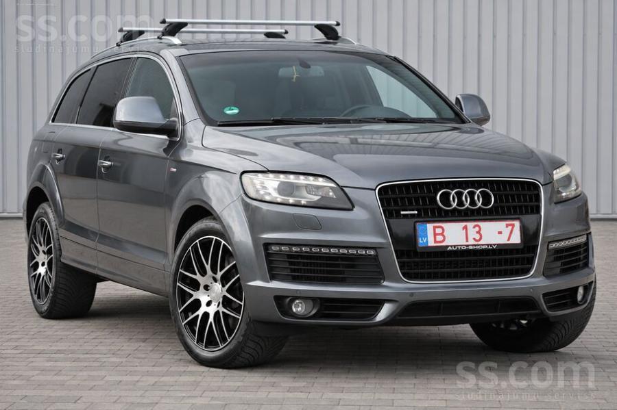 Grey Audi Q7 2006 in Tukums, with an engine capacity of 3.00 L and mileage of 304 thousand km for 6500 €, photo 1 on AUTOMOTO.COM.LV