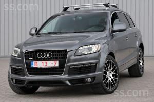 Grey Audi Q7 2006 in Tukums, with an engine capacity of 3.00 L and mileage of 304 thousand km for 6500 €, photo 3 on AUTOMOTO.COM.LV