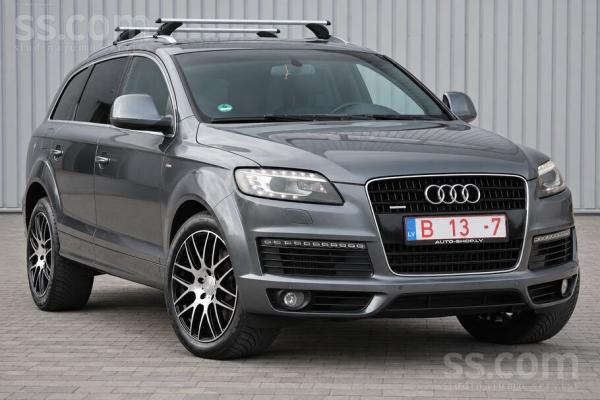 Pelēks Audi Q7 2006 Tukums, ar dzinēja tilpumu 3.00 L un nobraukumu 304 tūkst. km par 6500 €, foto 1 vietnē AUTOMOTO.COM.LV