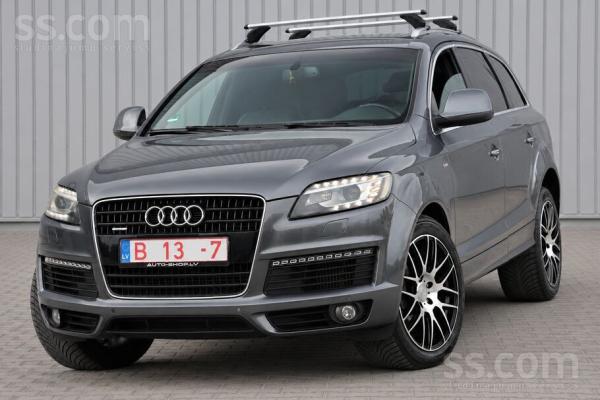 Pelēks Audi Q7 2006 Tukums, ar dzinēja tilpumu 3.00 L un nobraukumu 304 tūkst. km par 6500 €, foto 3 vietnē AUTOMOTO.COM.LV