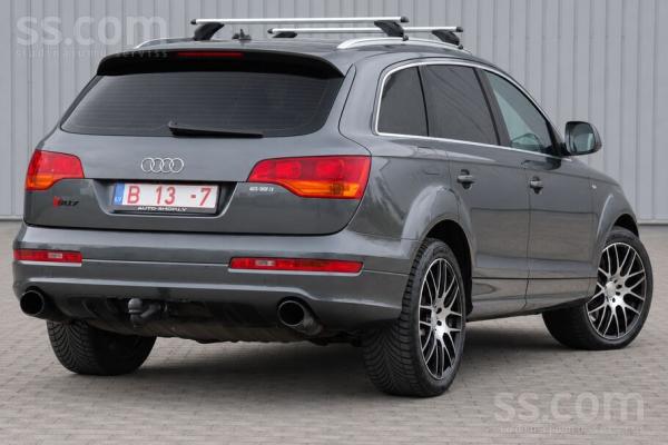 Pelēks Audi Q7 2006 Tukums, ar dzinēja tilpumu 3.00 L un nobraukumu 304 tūkst. km par 6500 €, foto 5 vietnē AUTOMOTO.COM.LV